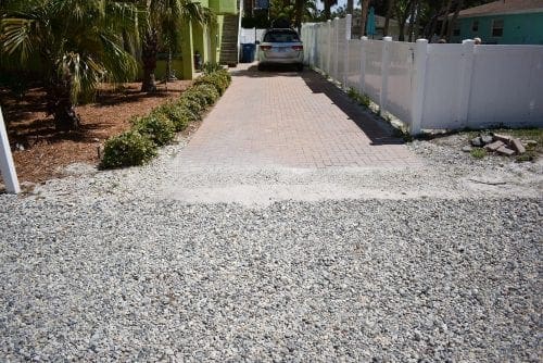 Alternate 57 stone used for right of way restoration - AMI Sun