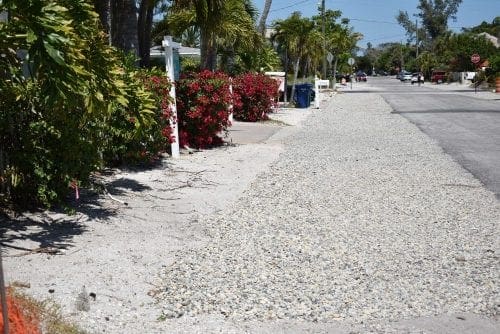Alternate 57 stone used for right of way restoration - AMI Sun