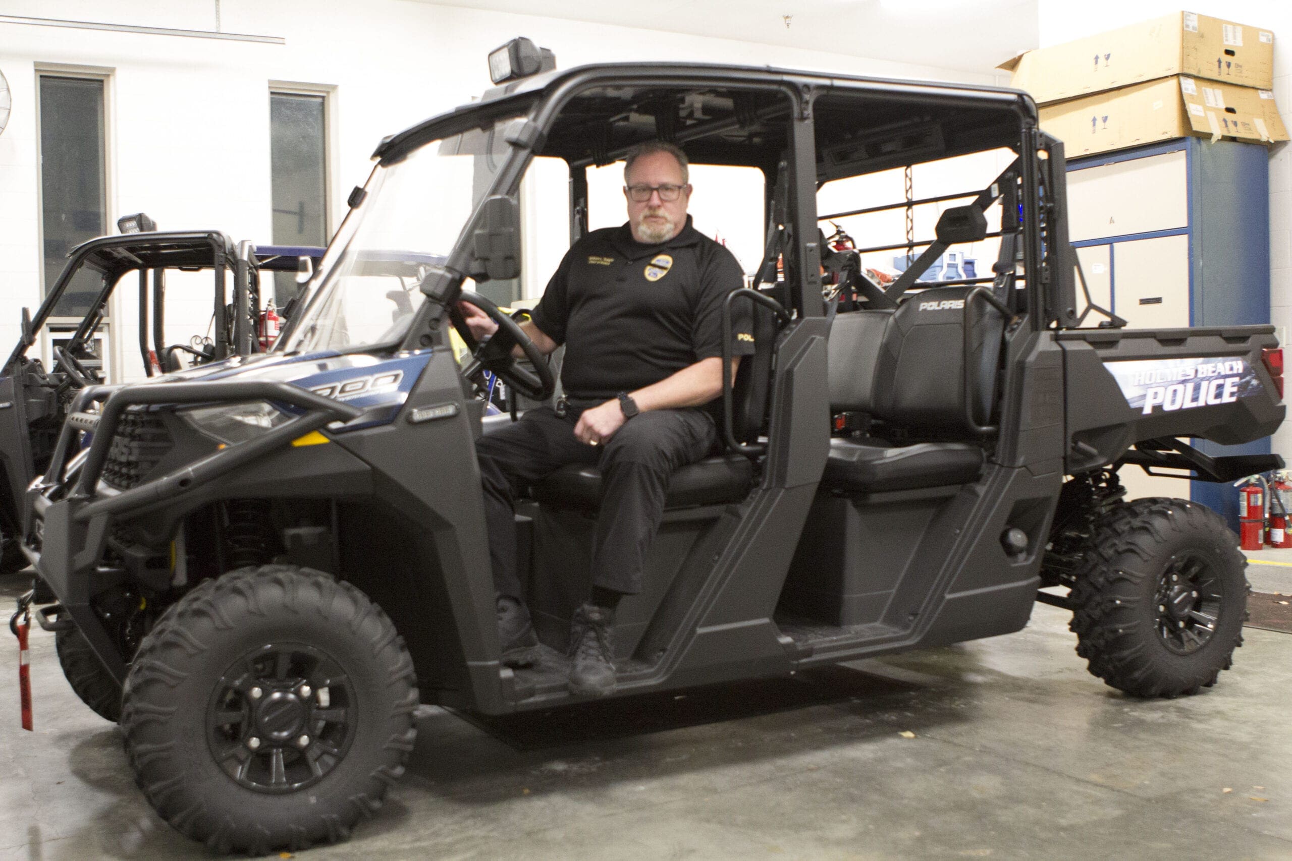 Holmes Beach police get two new ATVs with COVID grant - AMI Sun