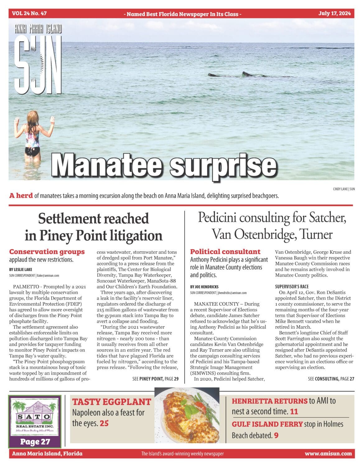 Front page - AMI Sun - Page 2