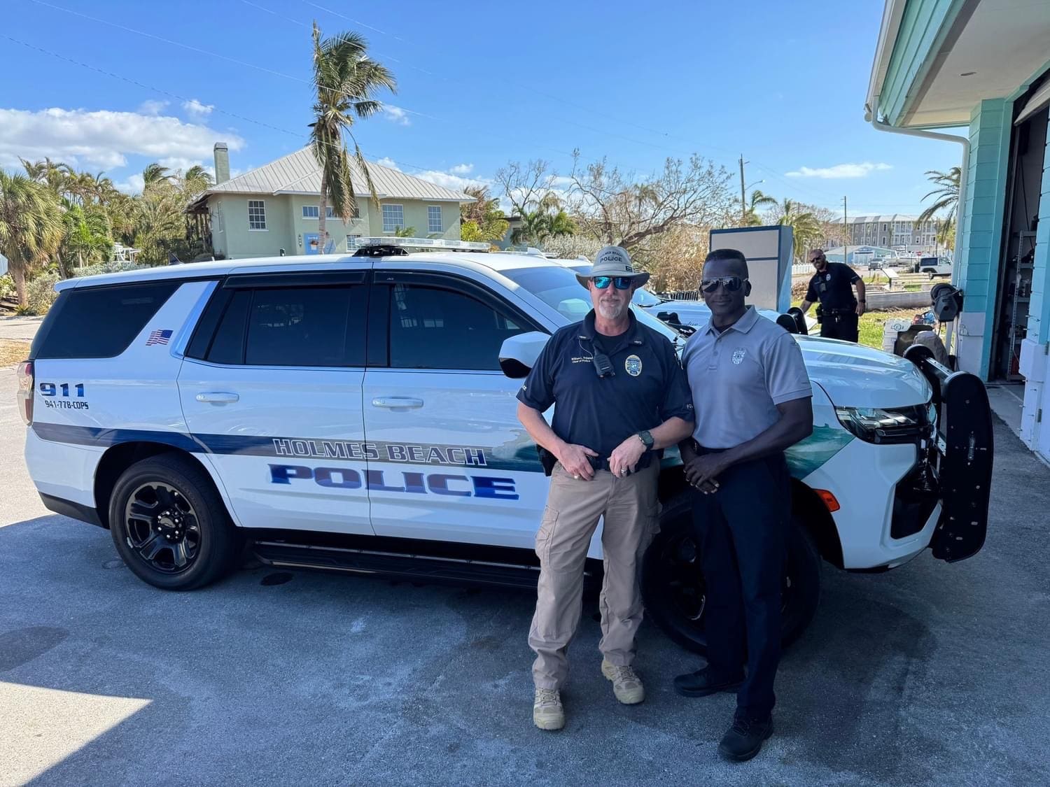 HBPD chief thanks family in blue - AMI Sun