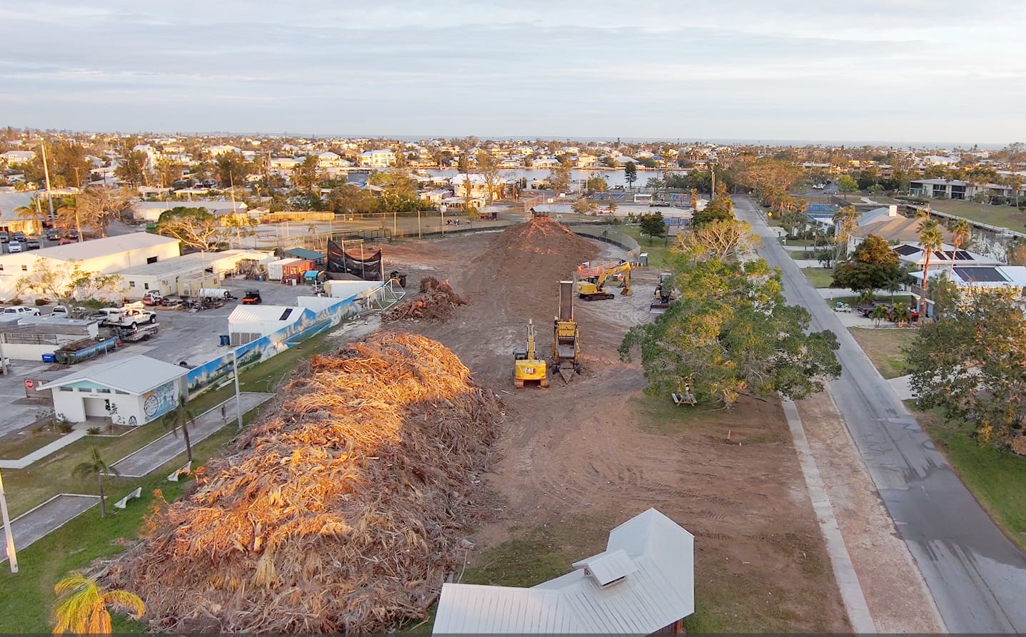 City Field debris removal wrapping up - AMI Sun